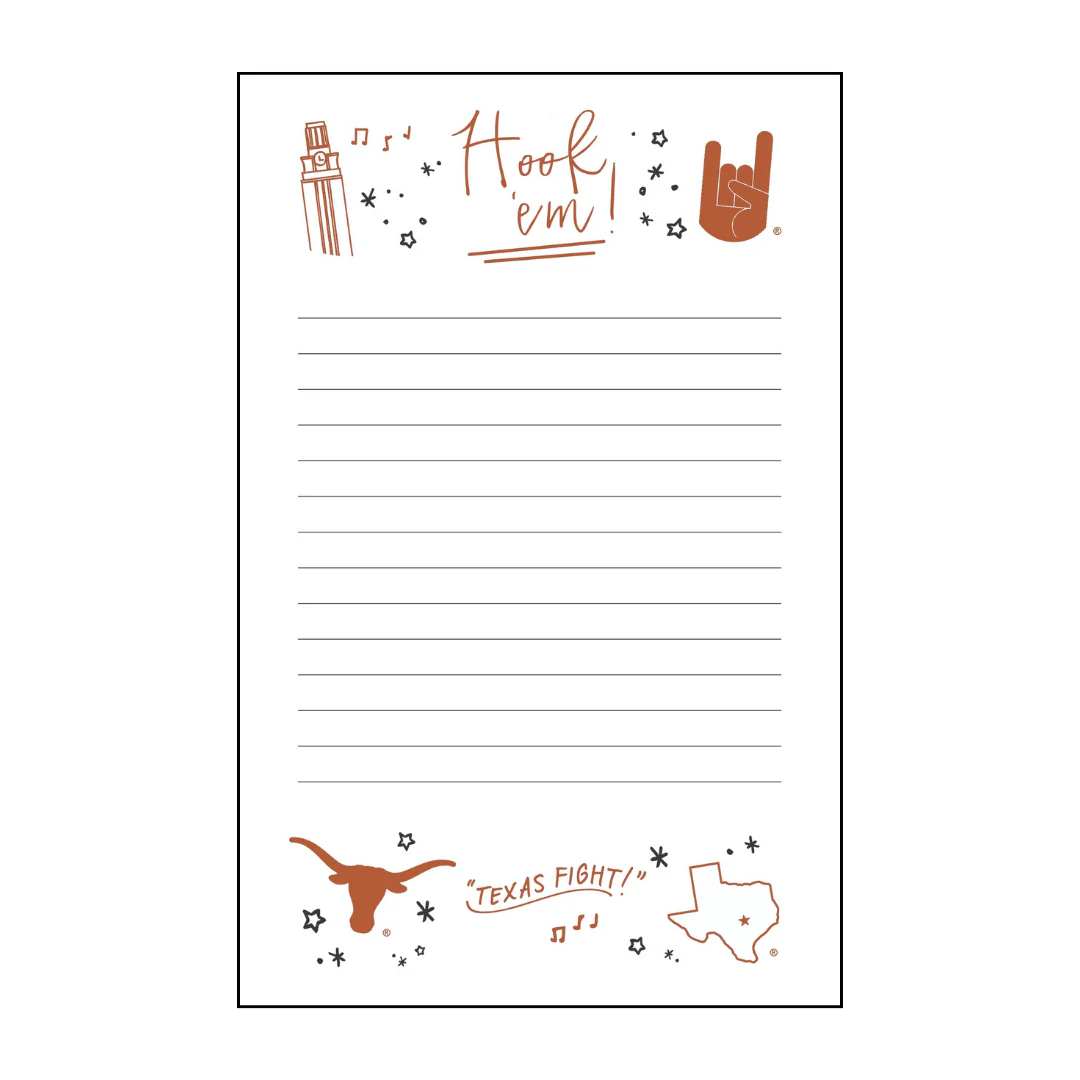 Texas Confetti Notepad